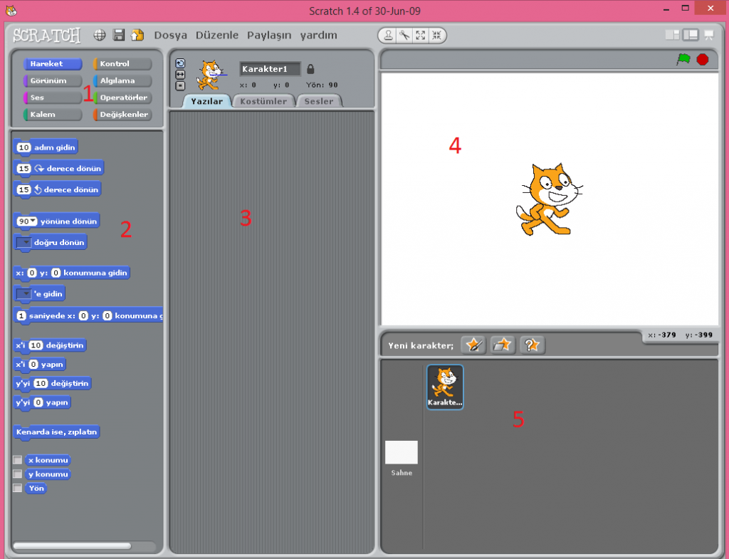 Scratch Eğitimi – Konu Anlatımları Ders 1 (Genel Bakış) | Volkankey.com